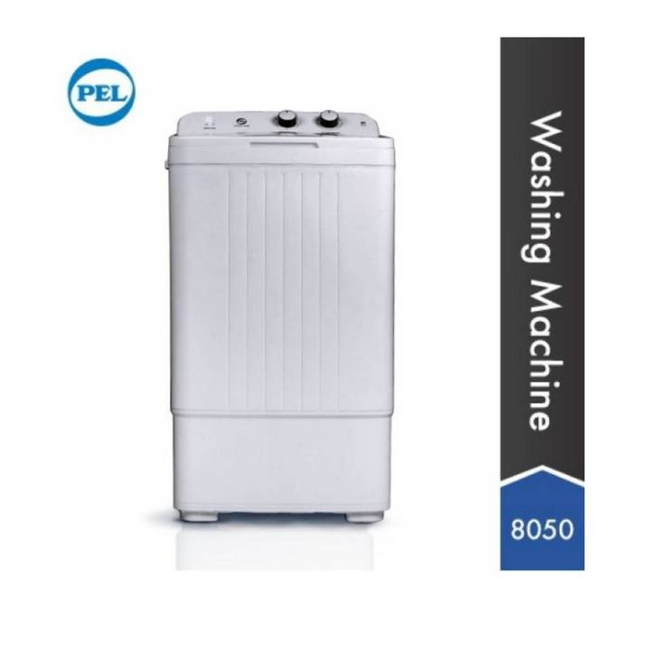 PEL Washing machine PWMS 8050 (8.5kg) Semi Automatic | Daraz.pk