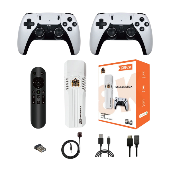 K8 PRO ANDRIOD+ATV+GAME CONSOLE 20000+ BUILT IN GAMES | Daraz.pk