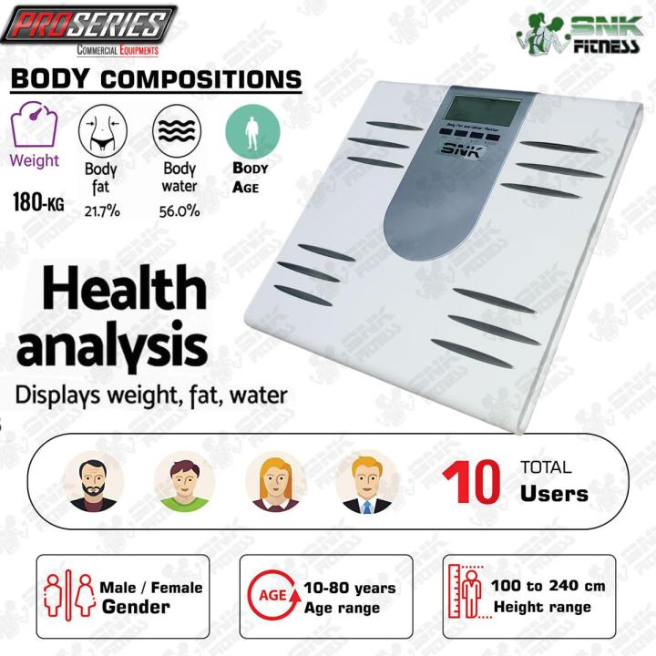 DIGITAL SCALE FOR BODY WEIGHT, BODY FAT, BODY WATER, SMART BODY COMPOSITION SCALE WITH AUTO ON ...