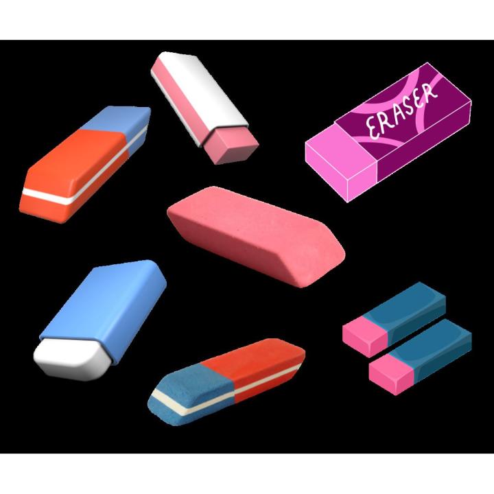Lead Pencil Eraser (Writing Correction) Soft flawless Erasers | Daraz.pk