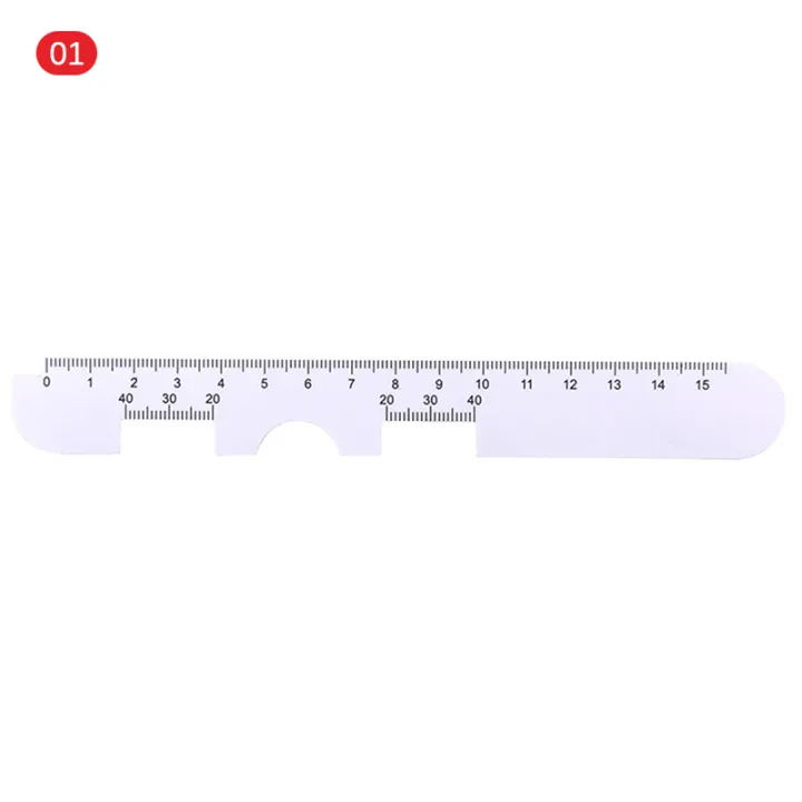Sizhibin 1/4pcs PD Ruler Measure Optical Vernier PD Ruler Pupil ...