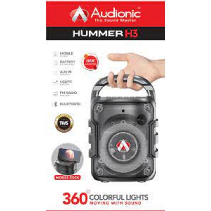 Audionic Hummer H3 Bluetooth Portable Wireless Speaker | Wireless ...