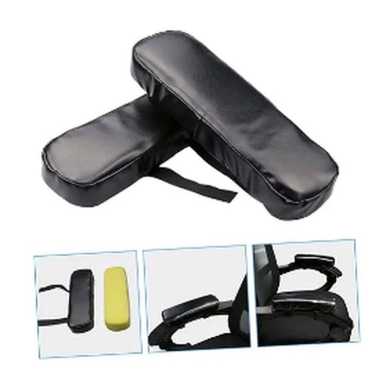 2 Pcs Armrest Handrails Hand Rail Deak Chair Memory Foam Arm Rest ...