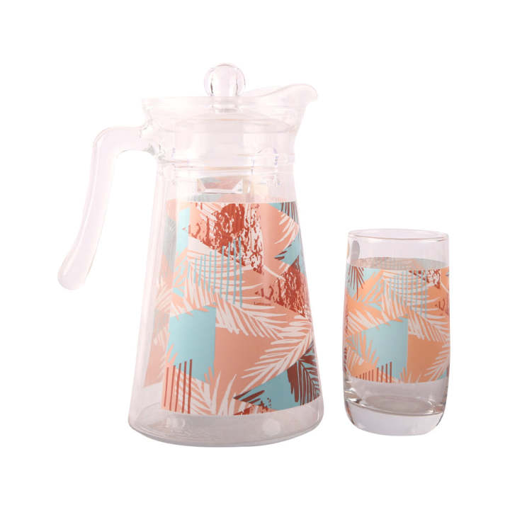 WATER SET 7PC LUMINARC GRAPHIC JUNGLE VIGNE Q9500-AFP-000388848 | Daraz.pk