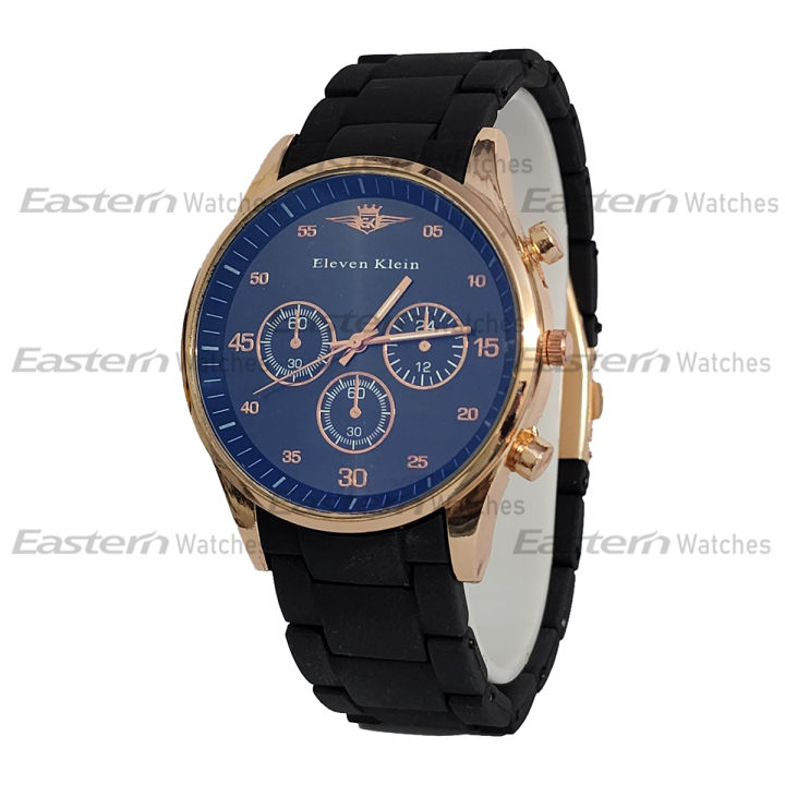 New Luxury Stain Less Steel 3 Chronograph Watch For Men | Daraz.pk