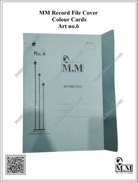 MM Record File Cover no.6 (Pack of 300 files) | Daraz.pk
