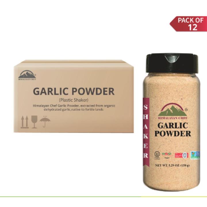 Pack of 12: Himalayan Chef Garlic Powder, 100% Natural and Organic ...