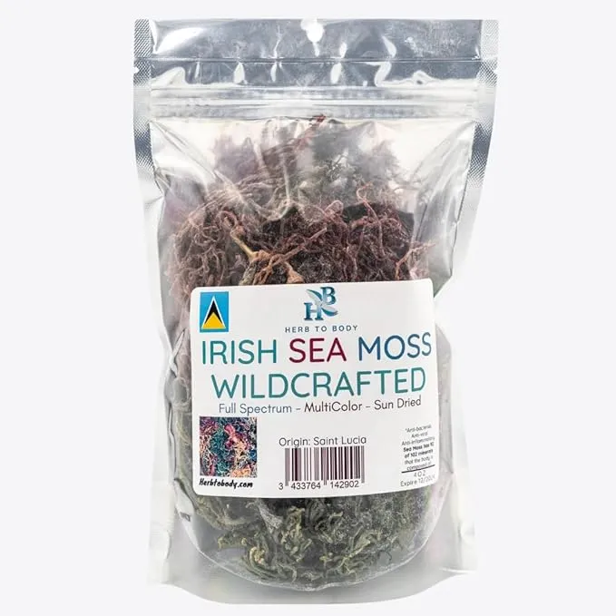 Full Spectrum Irish Sea Moss | Premium Quality Irish Moss | Multi-Color ...