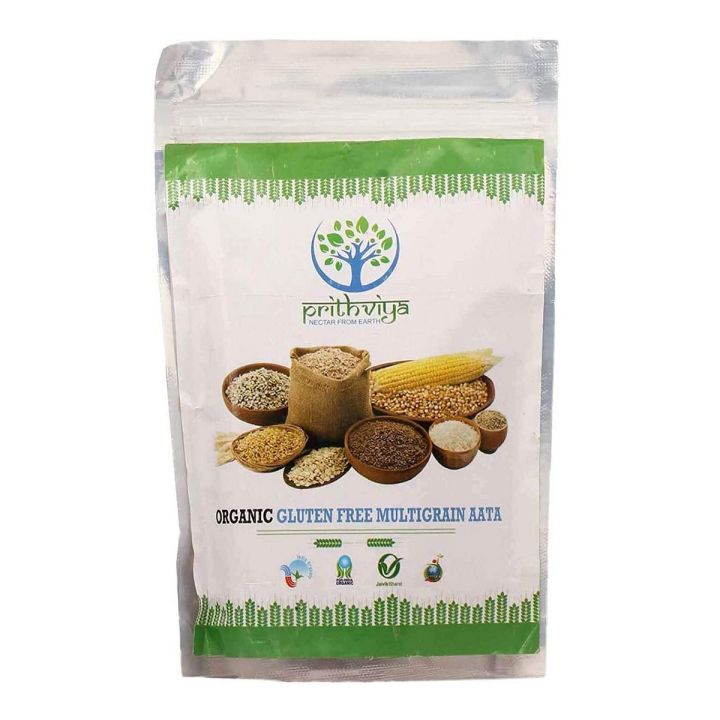 Organic Multi Grain Atta Flour 500 g | Daraz.pk