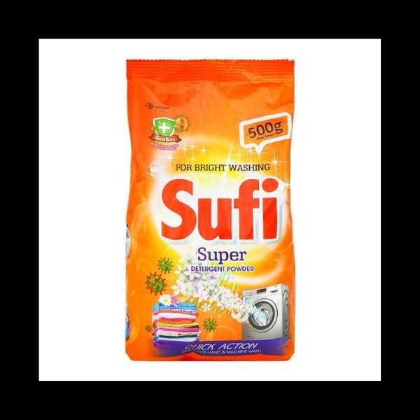 sufi super cleaning 500gr washing powder | Daraz.pk