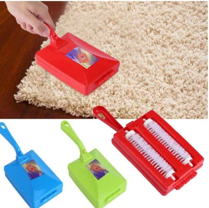 2 Brushes Heads Handheld Carpet Table Sweeper Crumb Brush Cleaner ...
