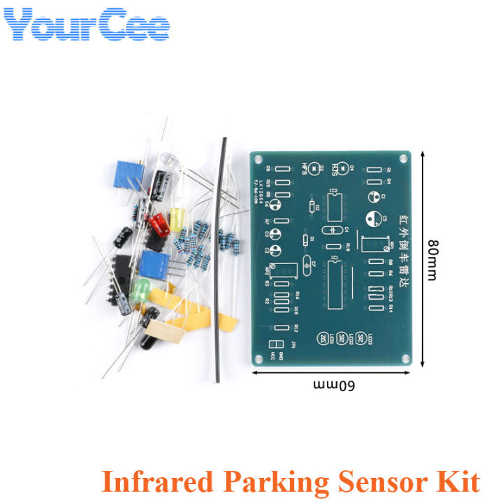 Infrared Parking Sensor Kit IR Infrared Reversing Speed Reminder ...