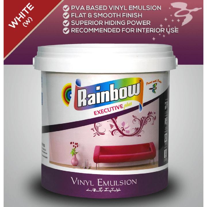 Rainbow Vinyl Emulsion Gallon (3.64 Liters) | Daraz.pk