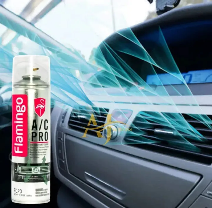 Flamingo AC Pro Car Air Conditioner Cleaner Deep Cleansing 500ml Foam ...