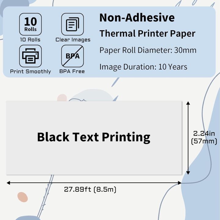 Mini Printer Paper Roll For Printing Self Adhesive Printing Paper ...