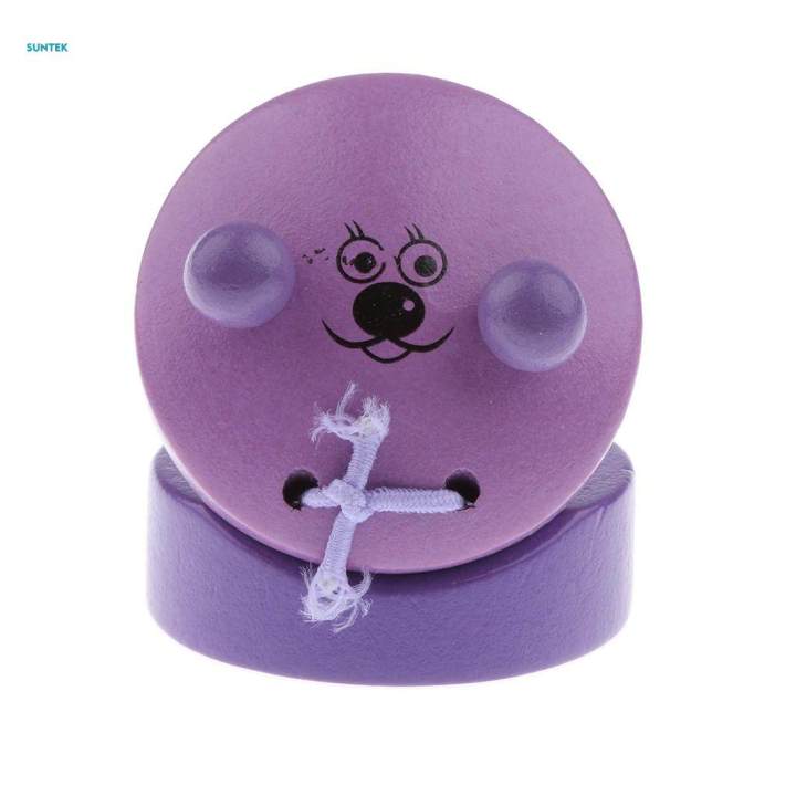 2xCartoon Castanet Wooden Hand Clapper Musical Instrument Toy for Kids ...