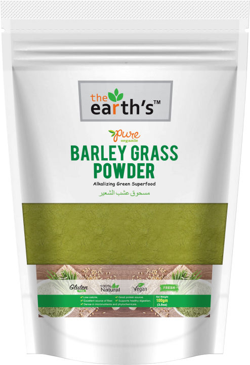 Earth's Barley grass Powder 100gm | Daraz.pk