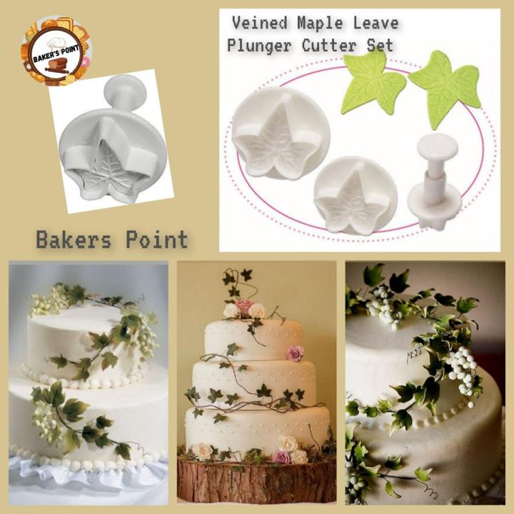 Veined Ivy Leaf Plunger Cutter Set | Daraz.pk