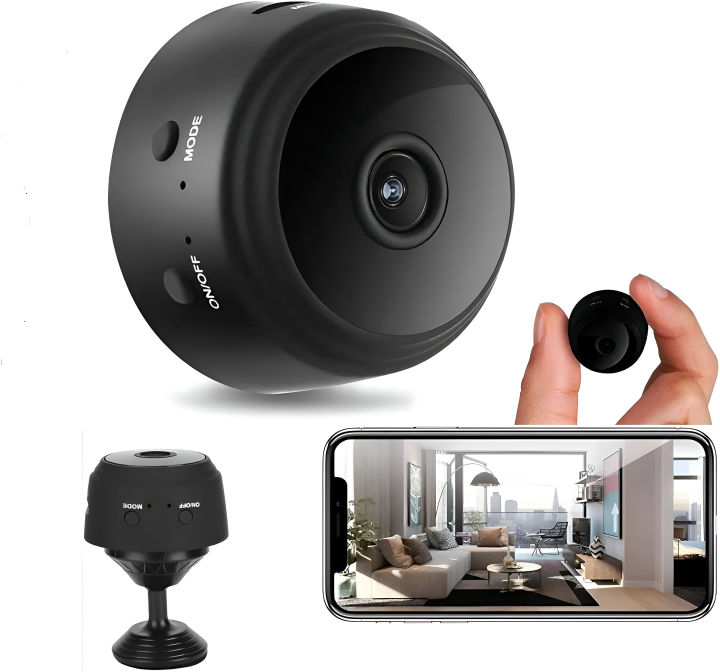 A9 Mini WiFi Camera – 1080P HD Wireless Security Camera | Night Vision ...