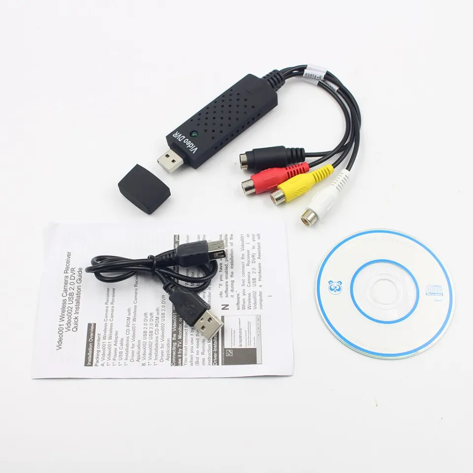 Easycap Usb 20 Easy Cap Tv Dvd Vhs Dvr Video Capture