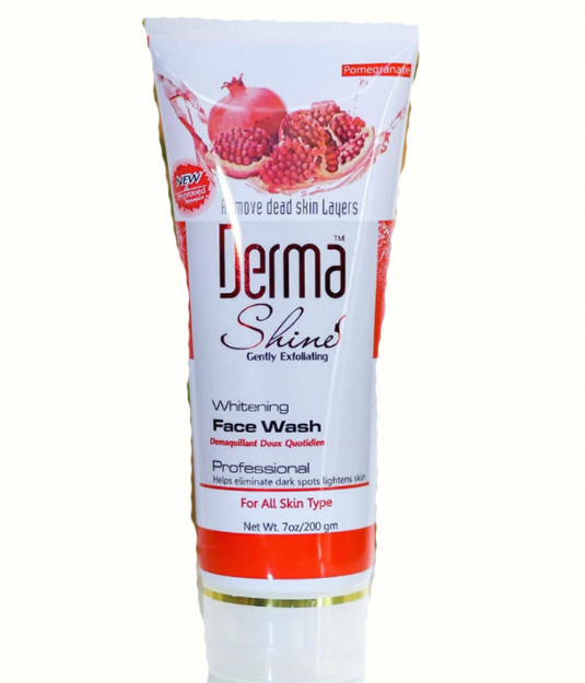 Chaseup DERMA SHINE WHITENING FACE WASH 200ML | Daraz.pk