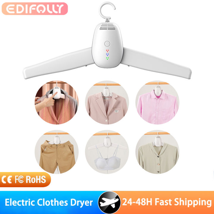 110-220V Mini Electric Portable Heated Clothes Dryer Drying Machine ...