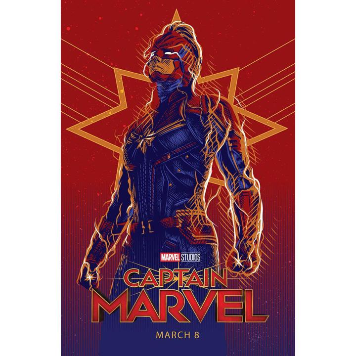 Captain Marvel Carol Danvers The Avengers by the Marvel MCU 2.0 ...