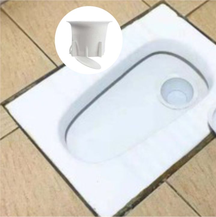 Wc Hole Cover Squat Toilet Odor Deodorant Blocker Stop Insect Rat ...