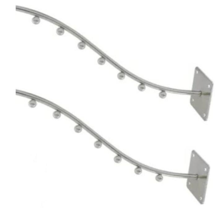 NEW ARRIVALS - Metal Strong High Quality Wall Mount Cloth Hanger, Coat ...