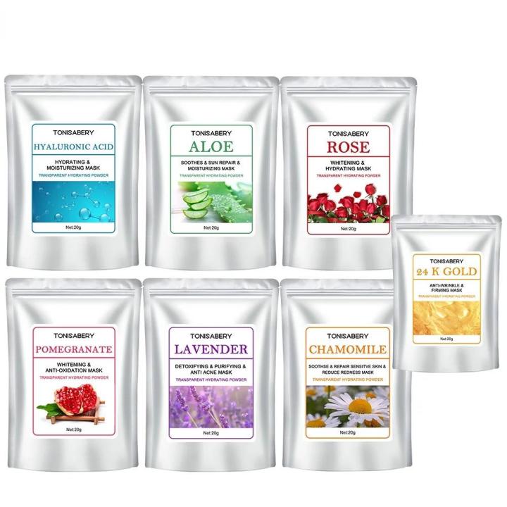 20g Soft Hydro Mask Powder Face Skin Care Rose Gold Collagen Peel Off ...