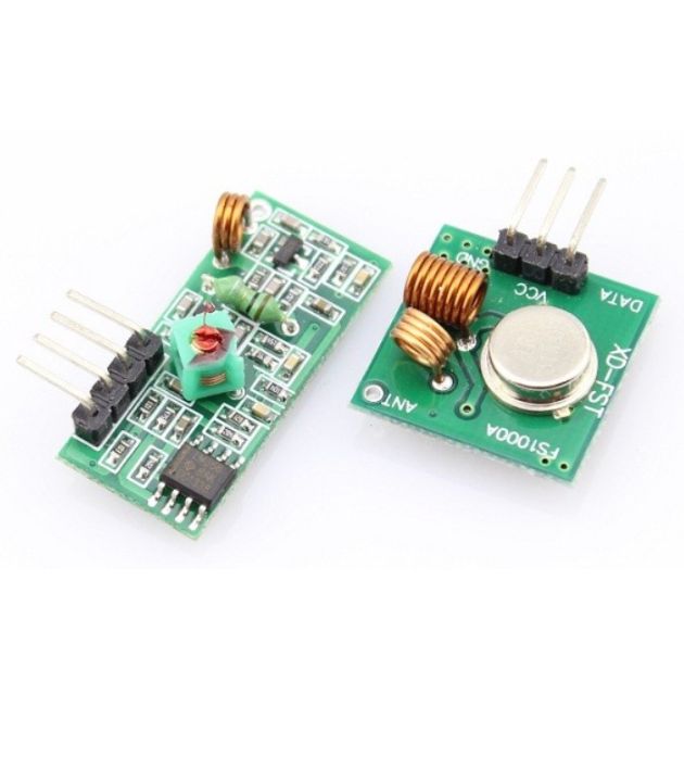 433MHZ RF Wireless Receiver + Transmitter Module | Daraz.pk