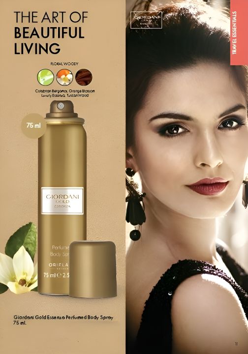 Giordani Gold Essenza Perfumed Body Spray For Female, Women, Mothers ...