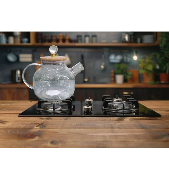 Teapot with Heat Resistant , Borosilicate Glass Teapot, Glass Tea ...