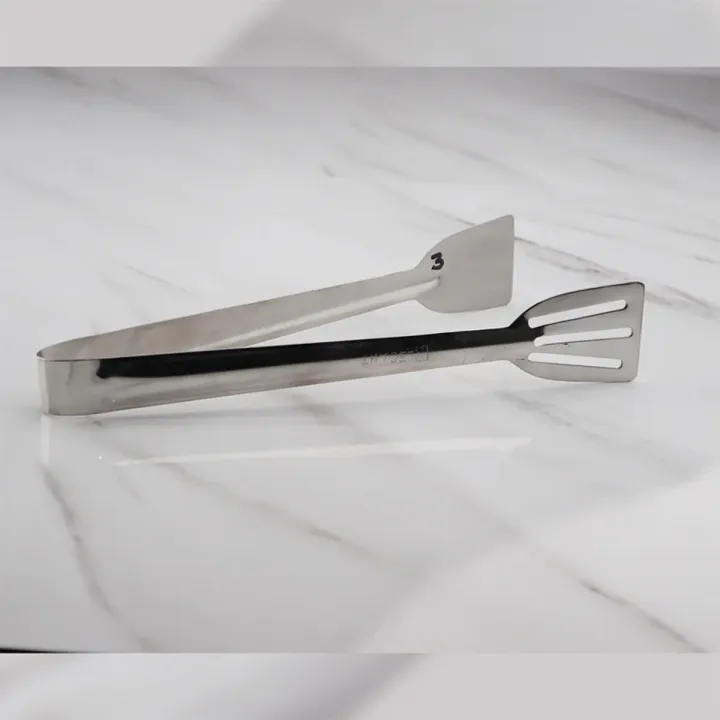 badgeStainless Steel Food Serving Tong Turner Roti Chimta - Kitchen ...
