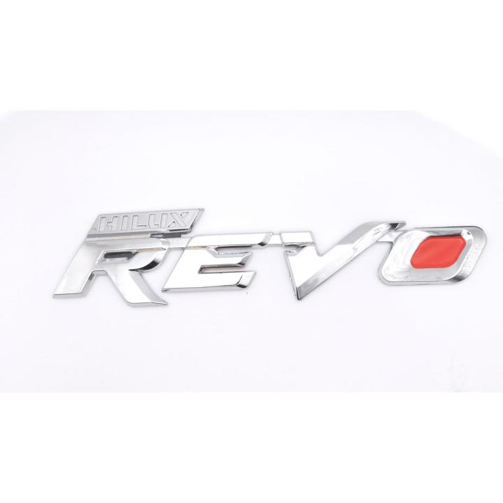 ABS CHROME TRUNK LETTERS BADGE EMBLEM For Revo | Daraz.pk