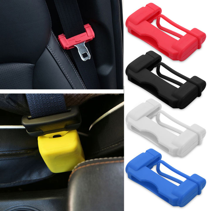 1pc Seat Belt Buckle Cover Silicone Anti-Scratch Cover Avoidance Buckle ...