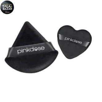 2 pcs Heart Shaped & Triangle Puff. Triangle Puff for Mackeup. Triangle ...