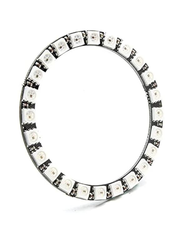 NeoPixel Ring 24bit WS2812 5050 RGB LED Integrated Drivers full color ...