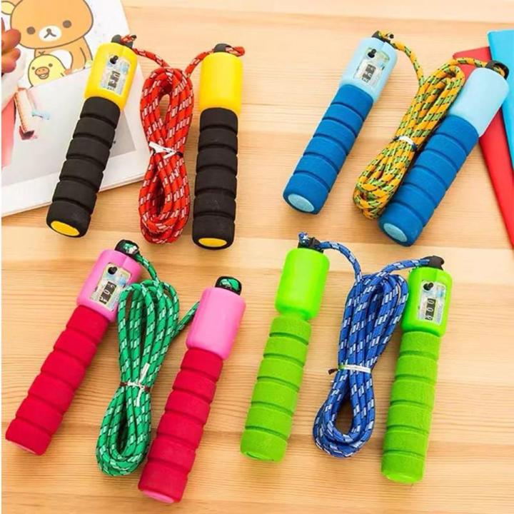 Pack of 1 jump rope with a counter with Electronic Counter Adjustable ...