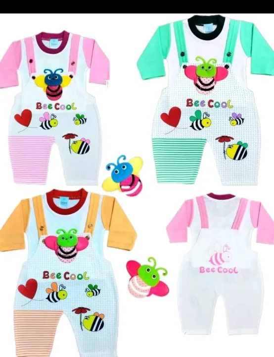 Newborn Baby Romper - random design & colors available - for 0 - 3 ...