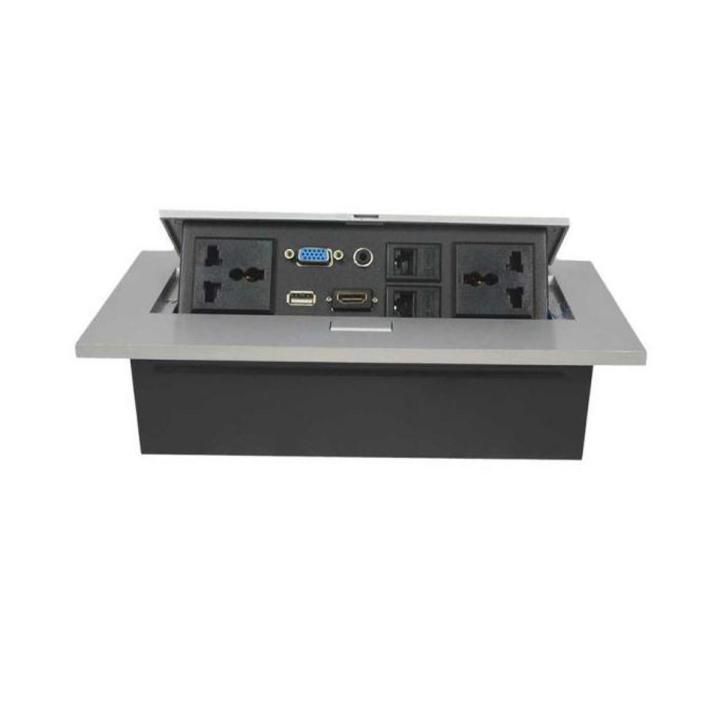Multi Function Switch Socket Pop-up Technology Box for table, Desktop ...