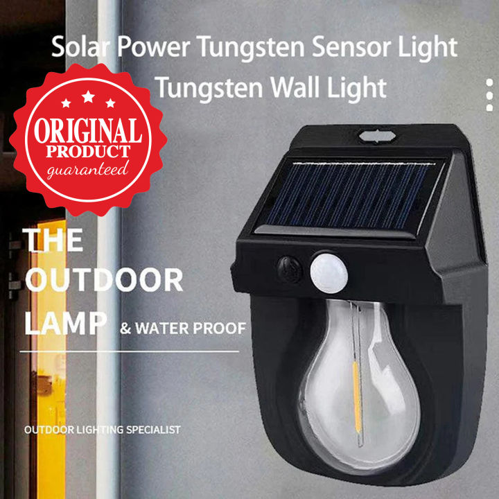 BEST Quality Sunlight Solar powered Wall Lamp - Rechargeable LED SOLAR ...