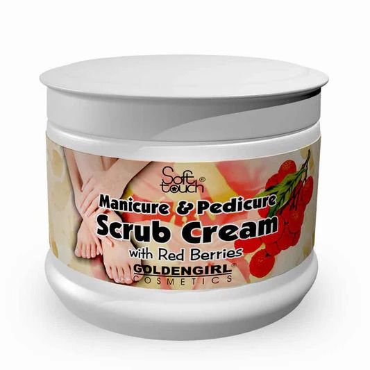 Soft Touch Manicure & Pedicure Scrub Cream | Daraz.pk
