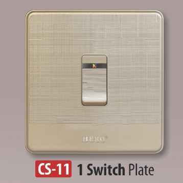 Switch Electric fitting Board plate Crystal Hero Series for trendy ...