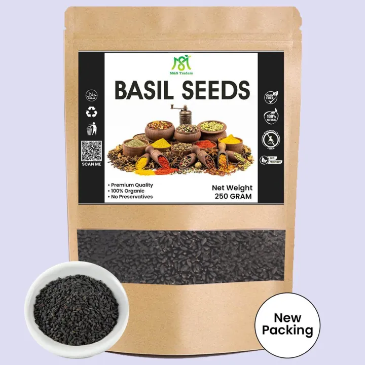 Tukh Malanga | Organic Basil seeds For Weight Loss | Tukhmalanga ...