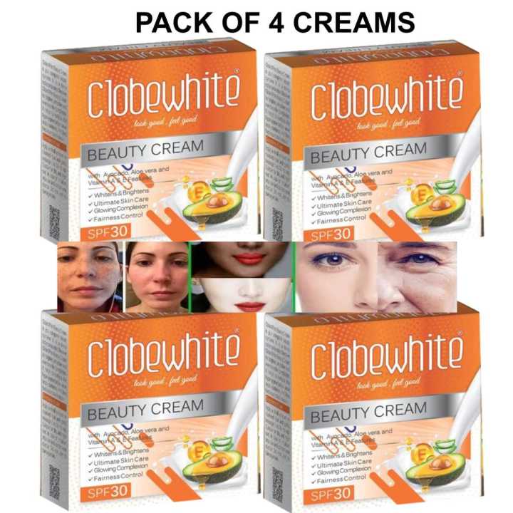 Remove Dark Spots Skincare With Moisturizer - Pack of 4 Cream For Dark ...