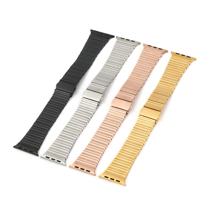 Brand New Color Solid Metal Stainless Steel Smart Watch Strap Band ...