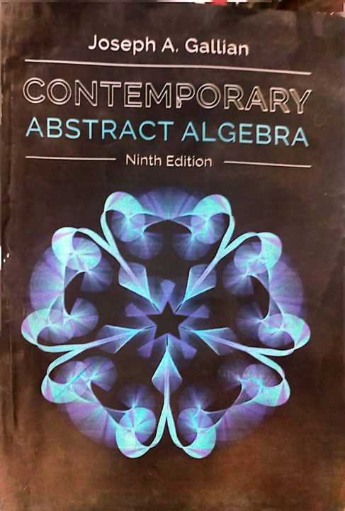 CONTEMPORARY ABSTRACT ALGEBRA 9 PRINT FORM | Daraz.pk