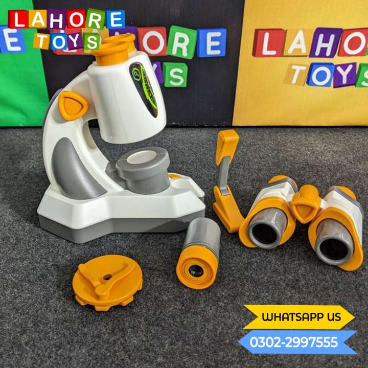 Microscope Magnification Kids Science Toy | Daraz.pk