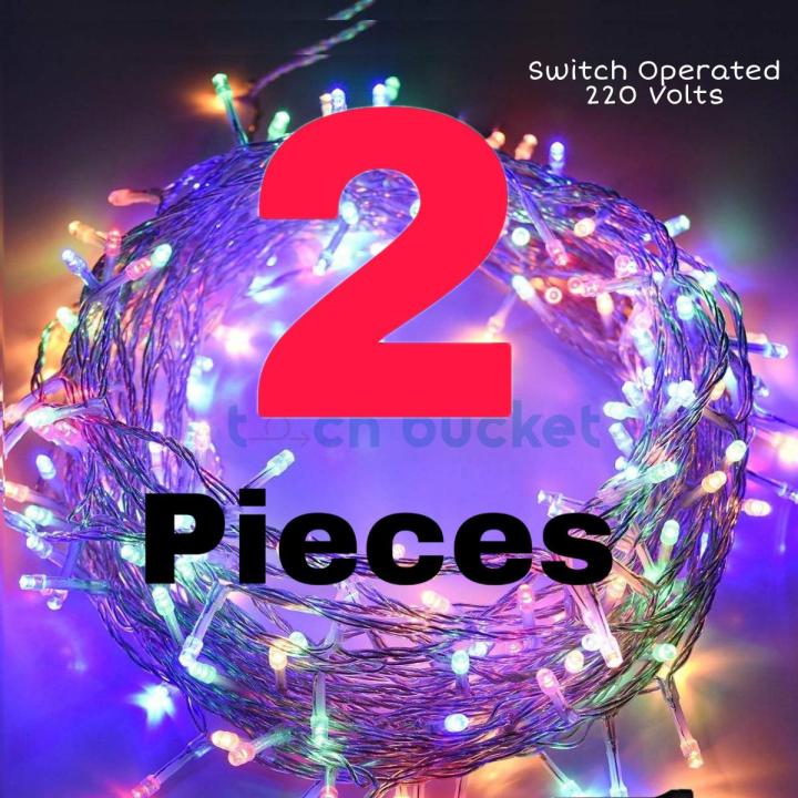 20 ft Multi RGB Fairy Light String Still - 220V - Ideal for Wedding ...